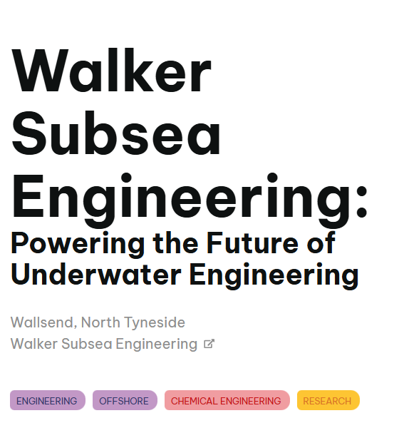 Arrow Innovation - Case Study - Walker Subsea